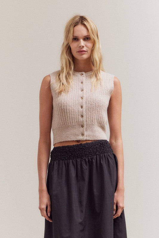 Grade & Gather Kiley Knit Vest | Coco Kimono Boutique